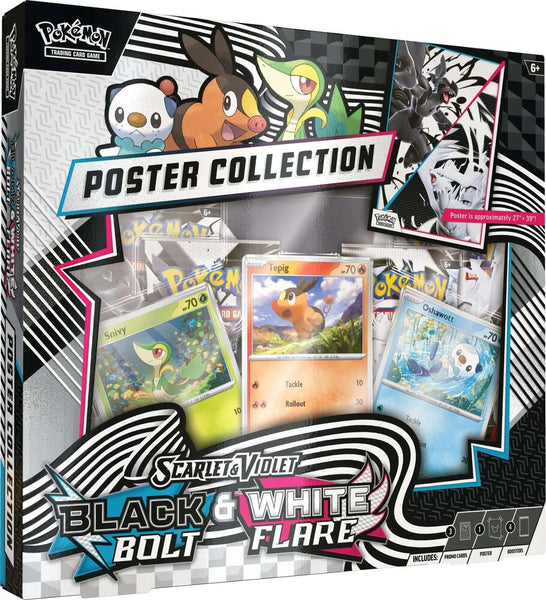 Pokemon Scarlet and Violet Unova Poster Collection - SV: Black Bolt of ...