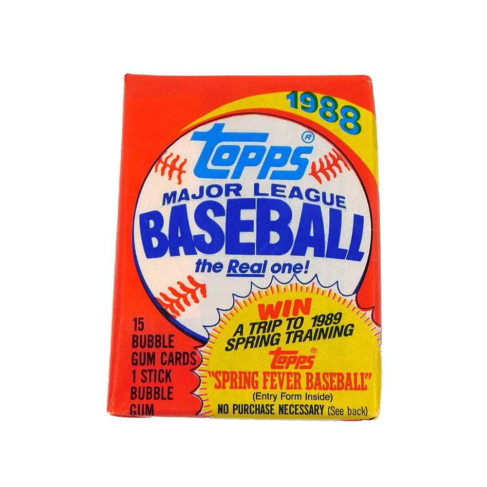 1988 Topps Baseball Pack - Rizo Sports