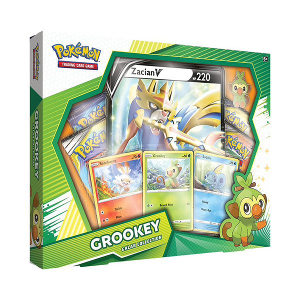 Pokemon Galar Collection [Grookey] - with Zacian V - Rizo Sports