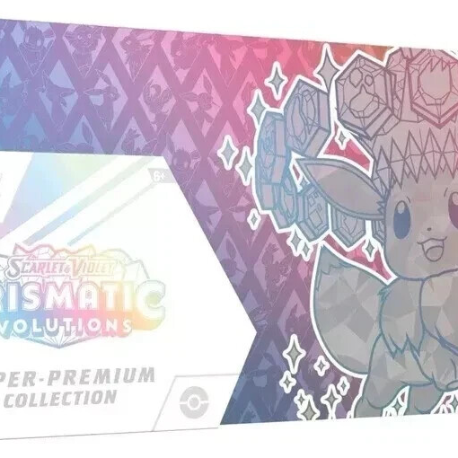 Pokemon Scarlet & Violet Prismatic Evolutions Super Premium Collection ...